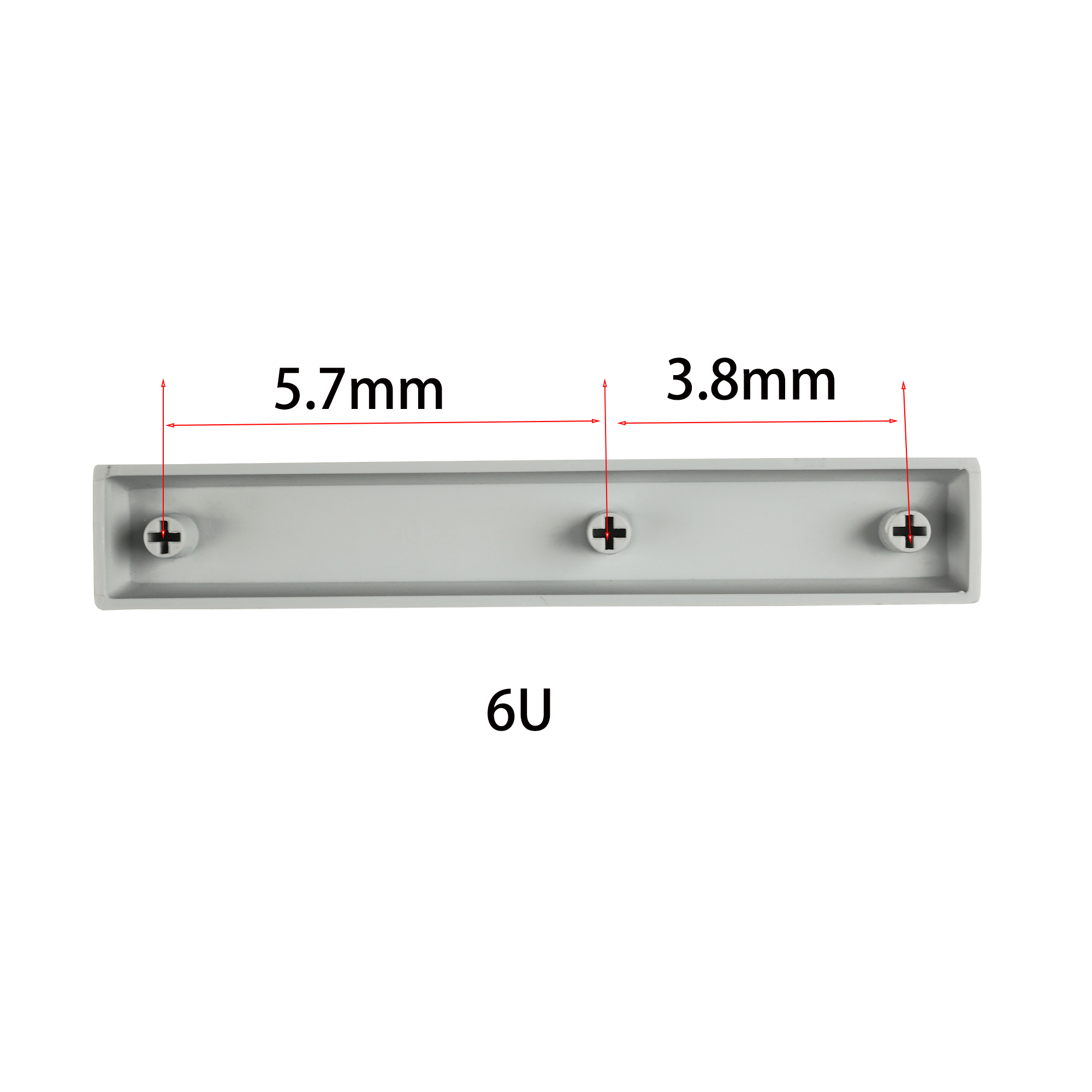 Phím Spacebar Lồi Màu Xám 1.75u 2u 2.25u 2.75u 3u 4.5u 5.5u 6u 6.25u 6.5u 7u Cho Gh60 60% Filco ...