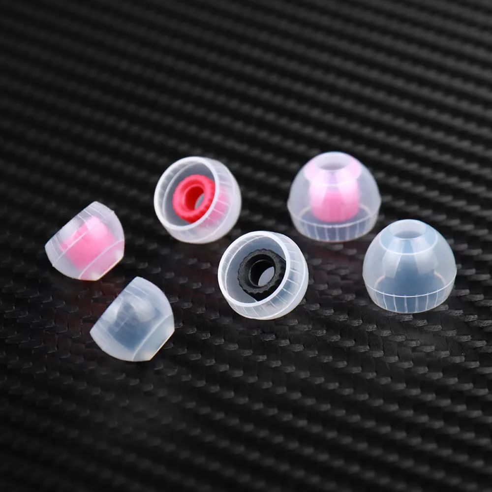 Trn t ear-tips eartips cấu trúc hỗ trợ kép silicone tai nghe 3 cặp tai ...