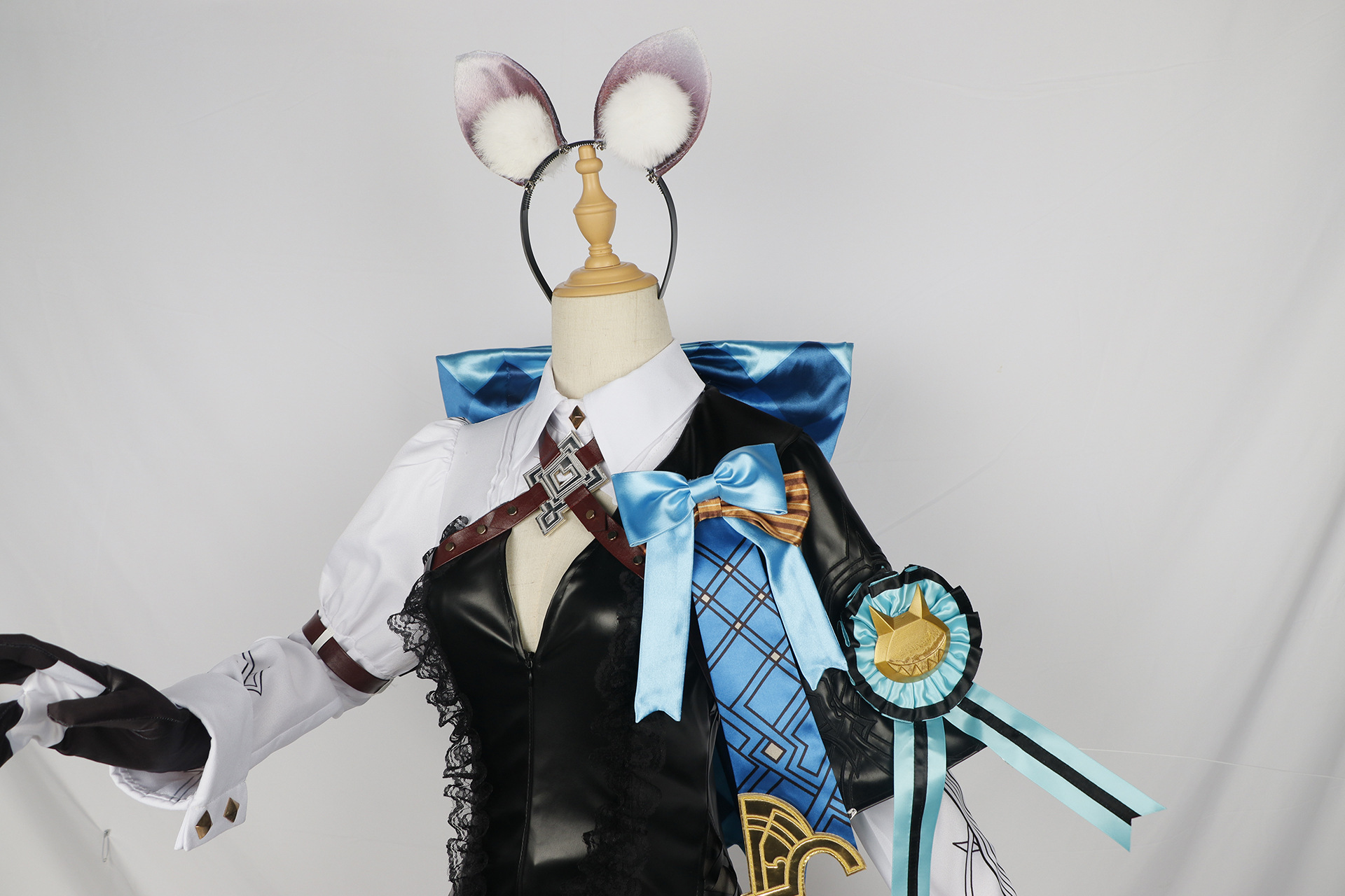 Genshin Impact Lynette Lyney Cosplay Costume Gemini Game Anime Two ...
