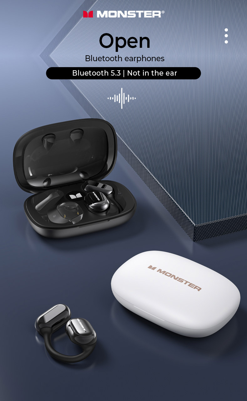 Monster Open Ear AC100/MH22156 Tai Nghe Bluetooth 5.3 Không Dây thể ...