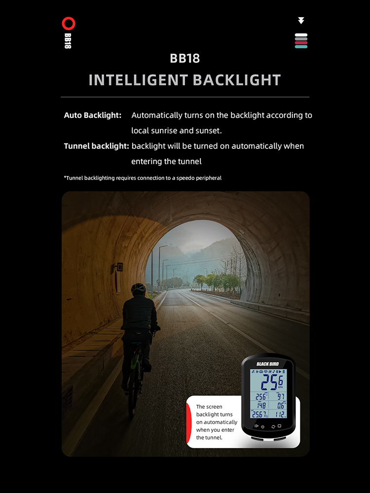 Blackbird Đồng Hồ Đo Tốc Độ Không Dây bb18 ipx7 type-c 2.4 inch lcd Kết ...