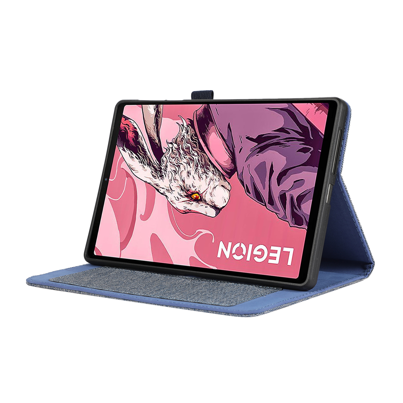 Bao Da Máy Tính Bảng pu denim Có Chức Năng Giá Đỡ Cho lenovo legion ...
