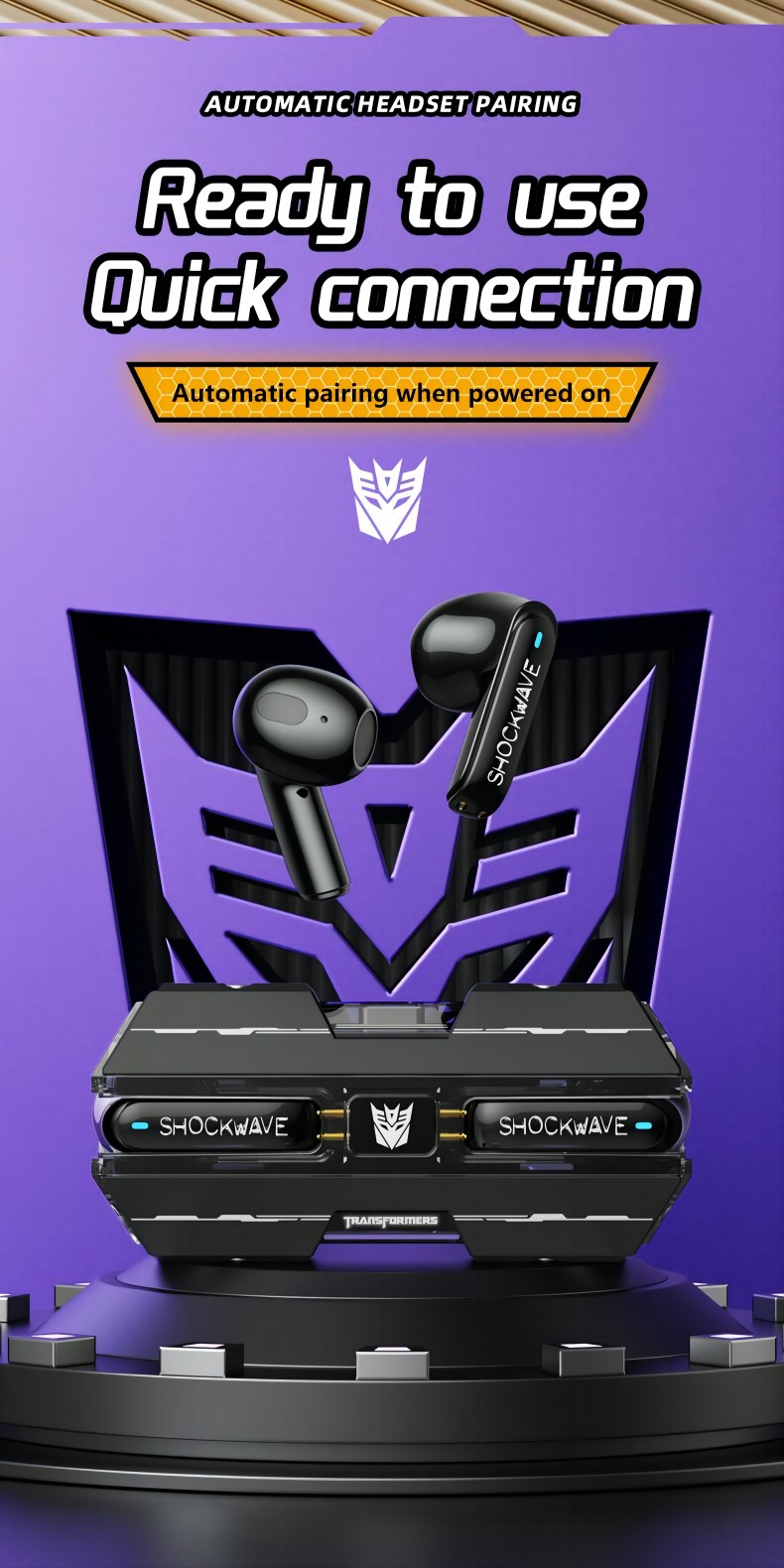 Lenovo × Transformers TF-T01 Tai Nghe Bluetooth Âm Thanh Hay Bluetooth ...