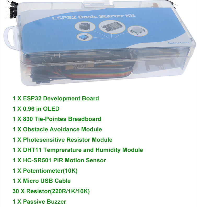 Bảng Mạch Phát Triển esp32 esp-32s wifi Cho arduino Kèm Hộp Đựng esp32 ...