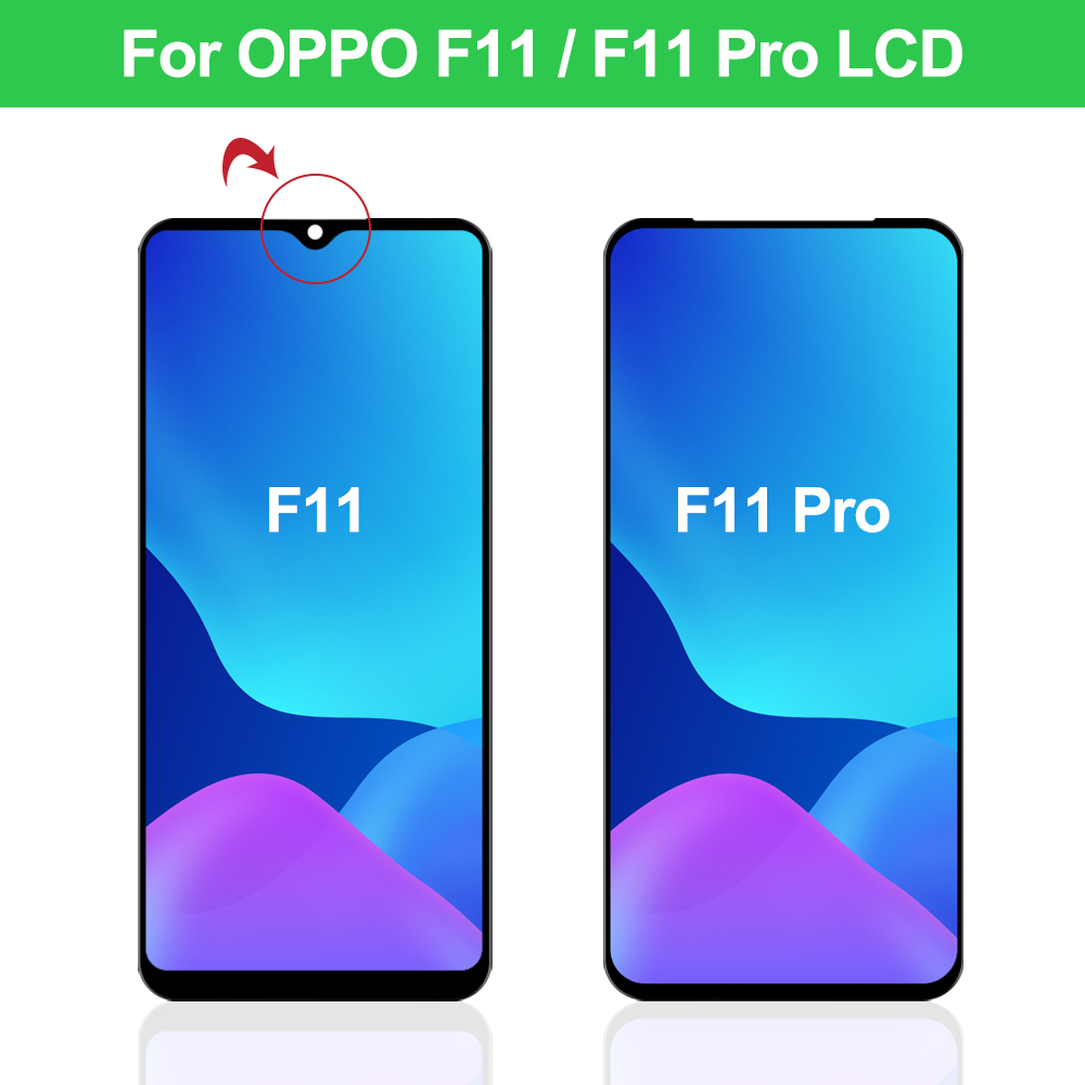 Dành Cho OPPO F11 Màn Hình LCD CPH1913 CPH1911 Bộ Số Hóa Màn Hình Cảm ...