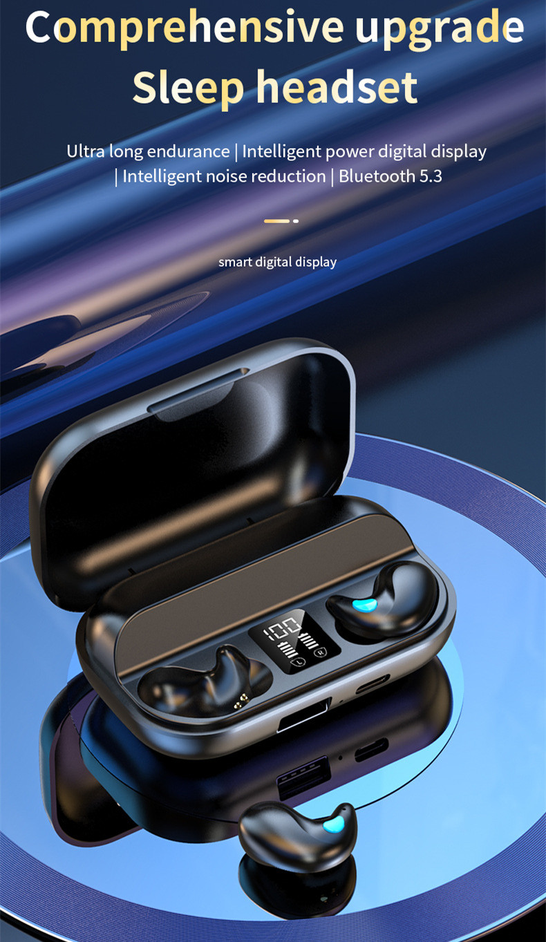 Tai nghe TZUZL Bluetooth 5.3 TWS X57 không dây mini âm trầm giảm tiếng ồn kèm hộp sạc chất lượng ...