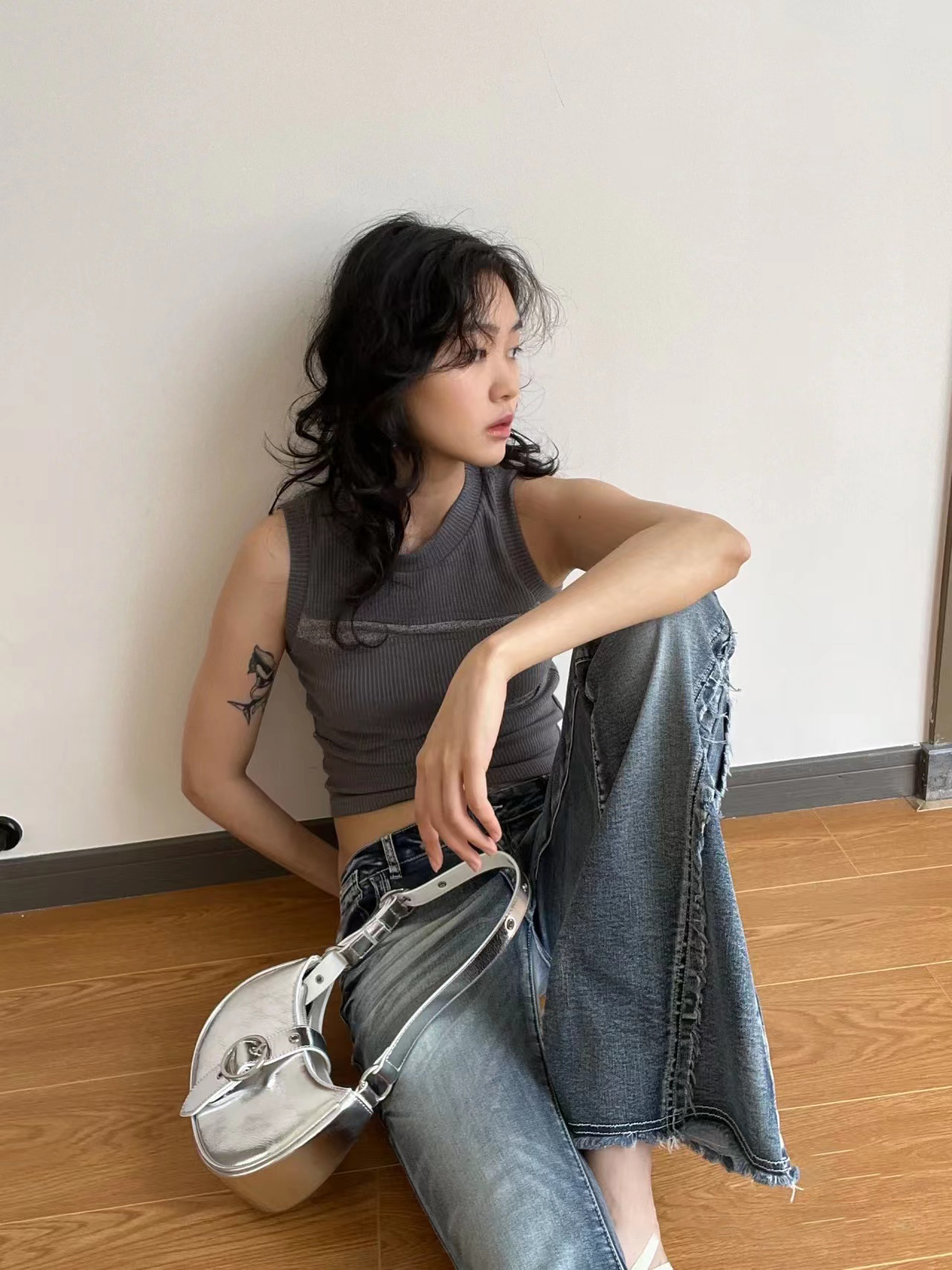 SHI CHEN Túi Yên Ngựa chen chen Thời Trang Cổ Điển Chất Lượng Cao Đeo Một Vai Nghiêng Khóa Nam ...