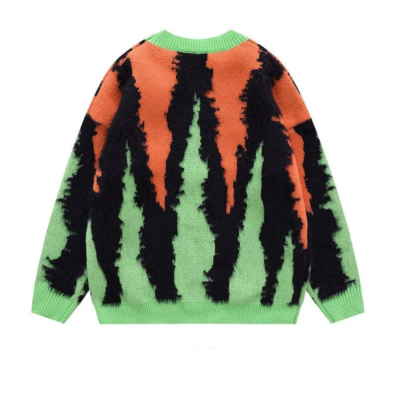 Áo sweater sinransinya Vải Lông Cổ Tròn Tay Dài Dáng Rộng In Chữ Phong ...