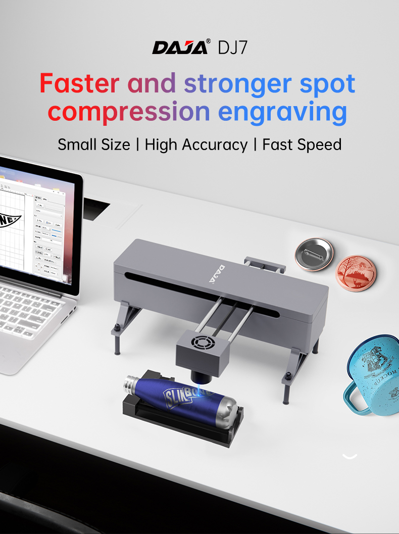Máy khắc laser DAJA DJ7 5W thông minh cá nhân hóa quà tặng tùy chỉnh khắc máy in nhãn | Shopee ...