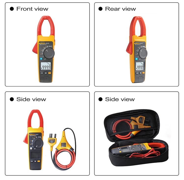 Đồng hồ đo kẹp Fluke 376 FC 1000A AC / DC True-RMS với bộ khởi động ...