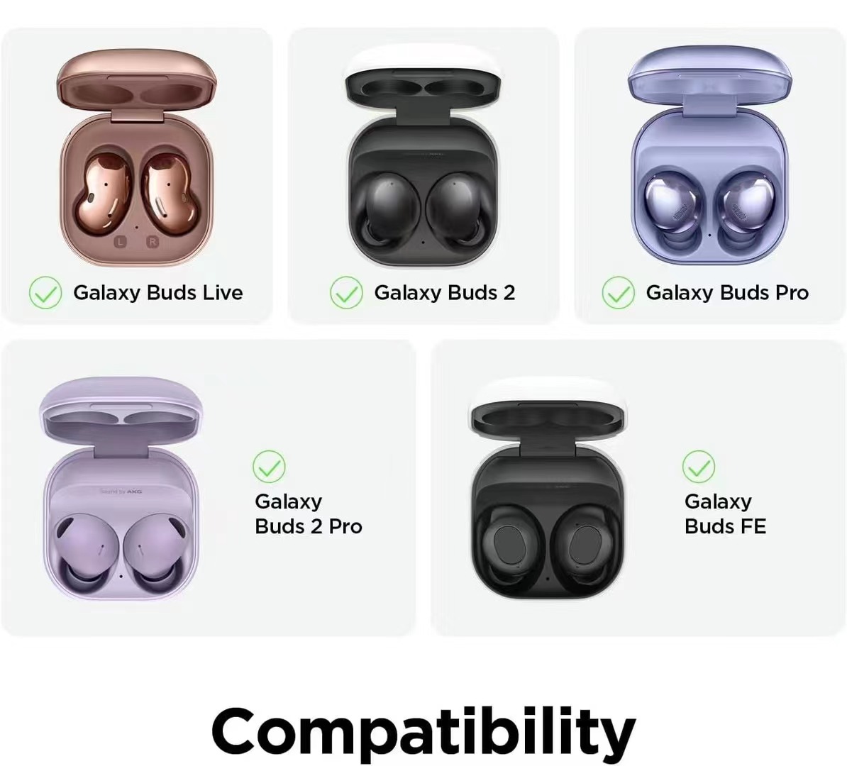 Bao Da Điện Thoại Chống Sốc Có Khóa Cho samsung galaxy buds 2 / galaxy ...
