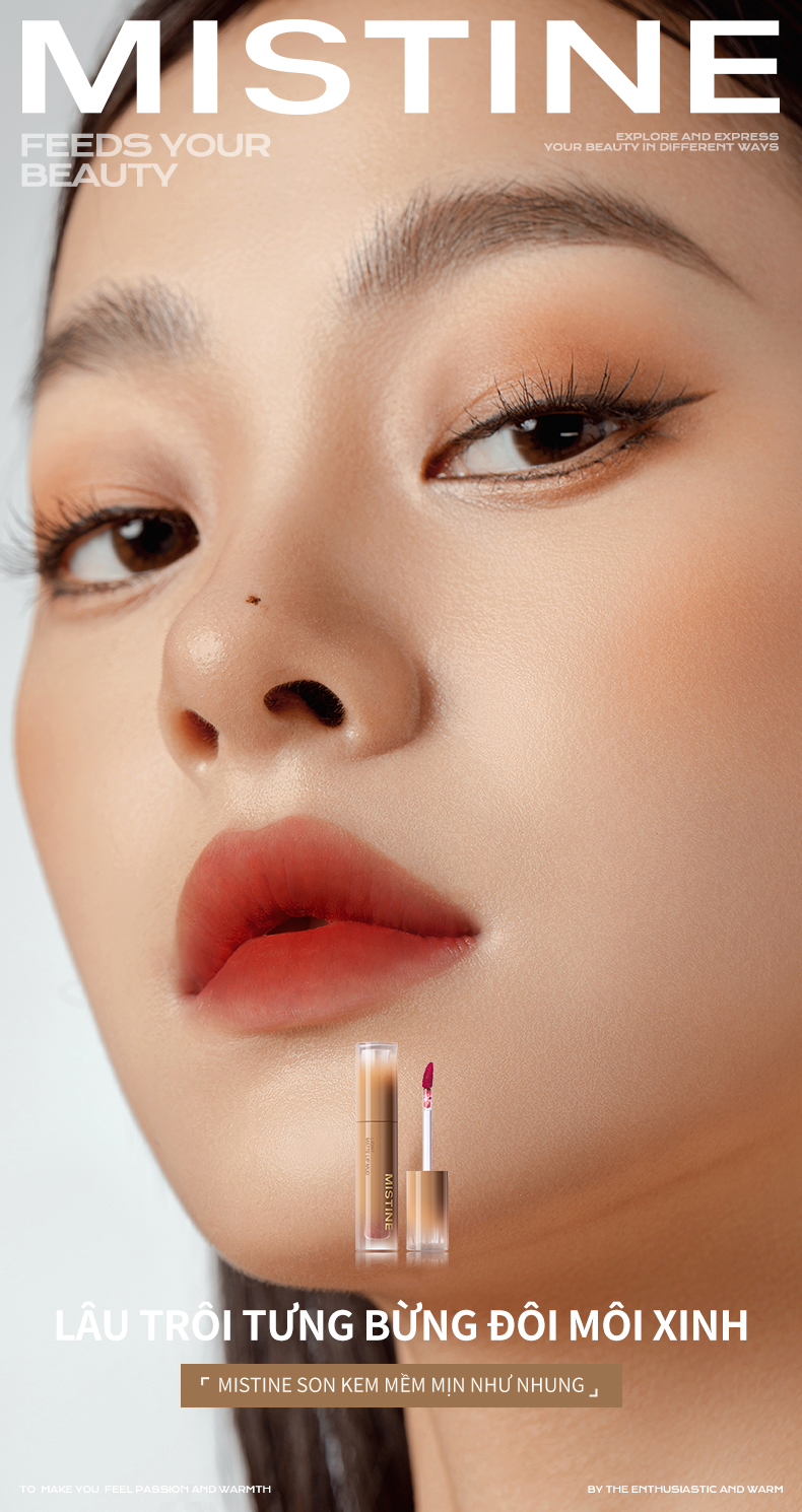 Son lì MISTINE 2.8g trang điểm chuyên nghiệp cao cấp | Shopee Việt Nam