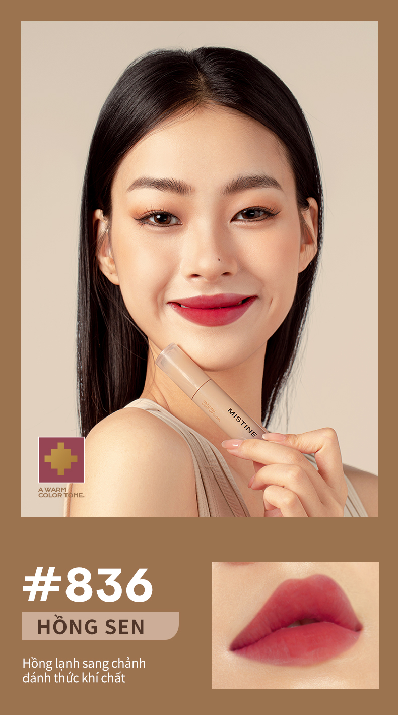 Son lì MISTINE 2.8g trang điểm chuyên nghiệp cao cấp | Shopee Việt Nam