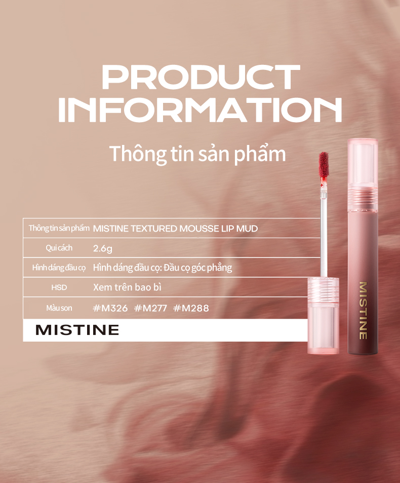 MISTINE Son Lì Sương Mờ Trang Điểm Chuyên Nghiệp | Shopee Việt Nam