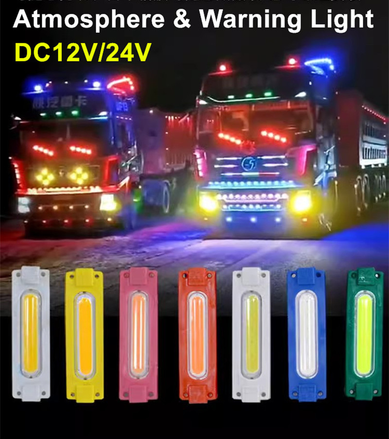5 / 10 / 20 Chiếc 6LED Module DC12V hoặc DC24V Xe Tải Bên Đánh Dấu Đèn ...