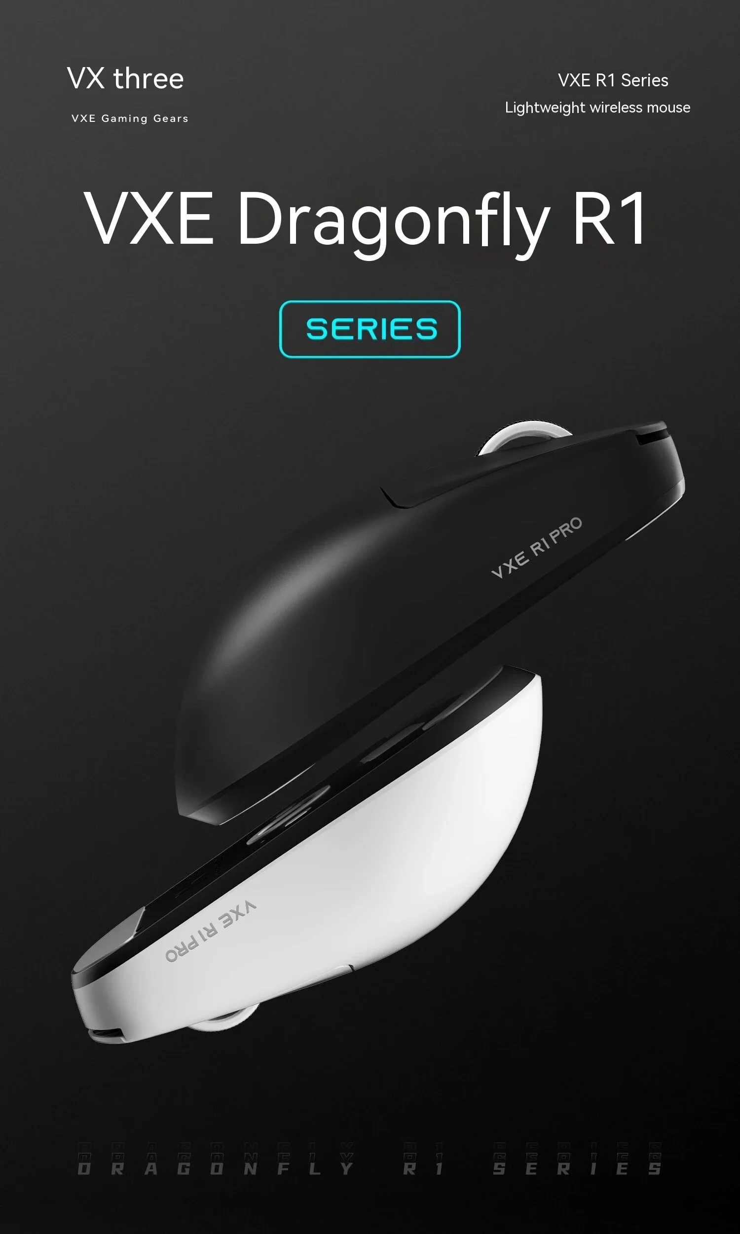 Chuột Không Dây Chơi game Nhẹ Nhàng VXE dragonfly R1 SE / Pro max ...