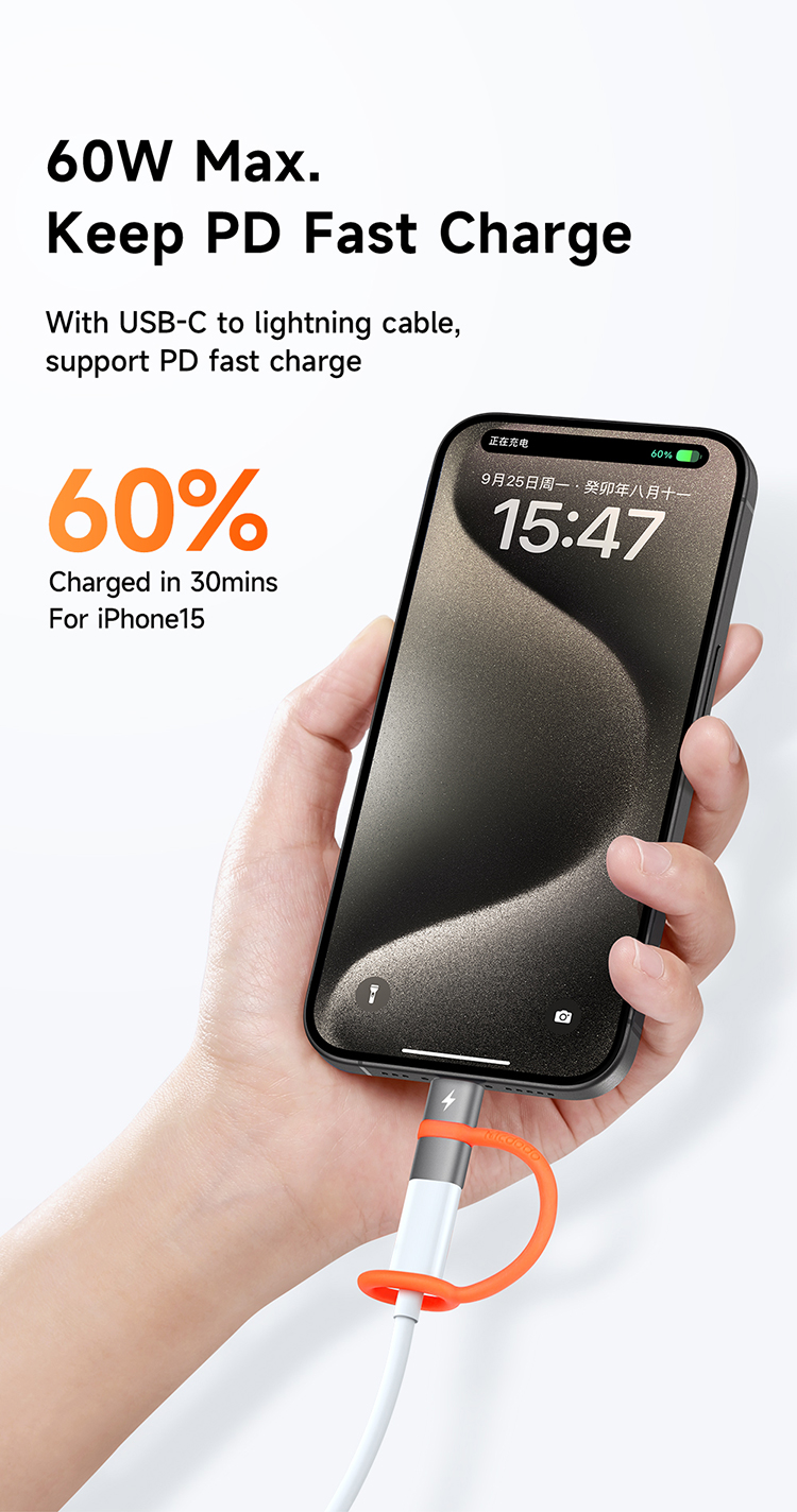 Đầu chuyển đổi cổng lightning sang type C MCDODO cho điện thoại ip15 Android OTG-553 | Shopee ...