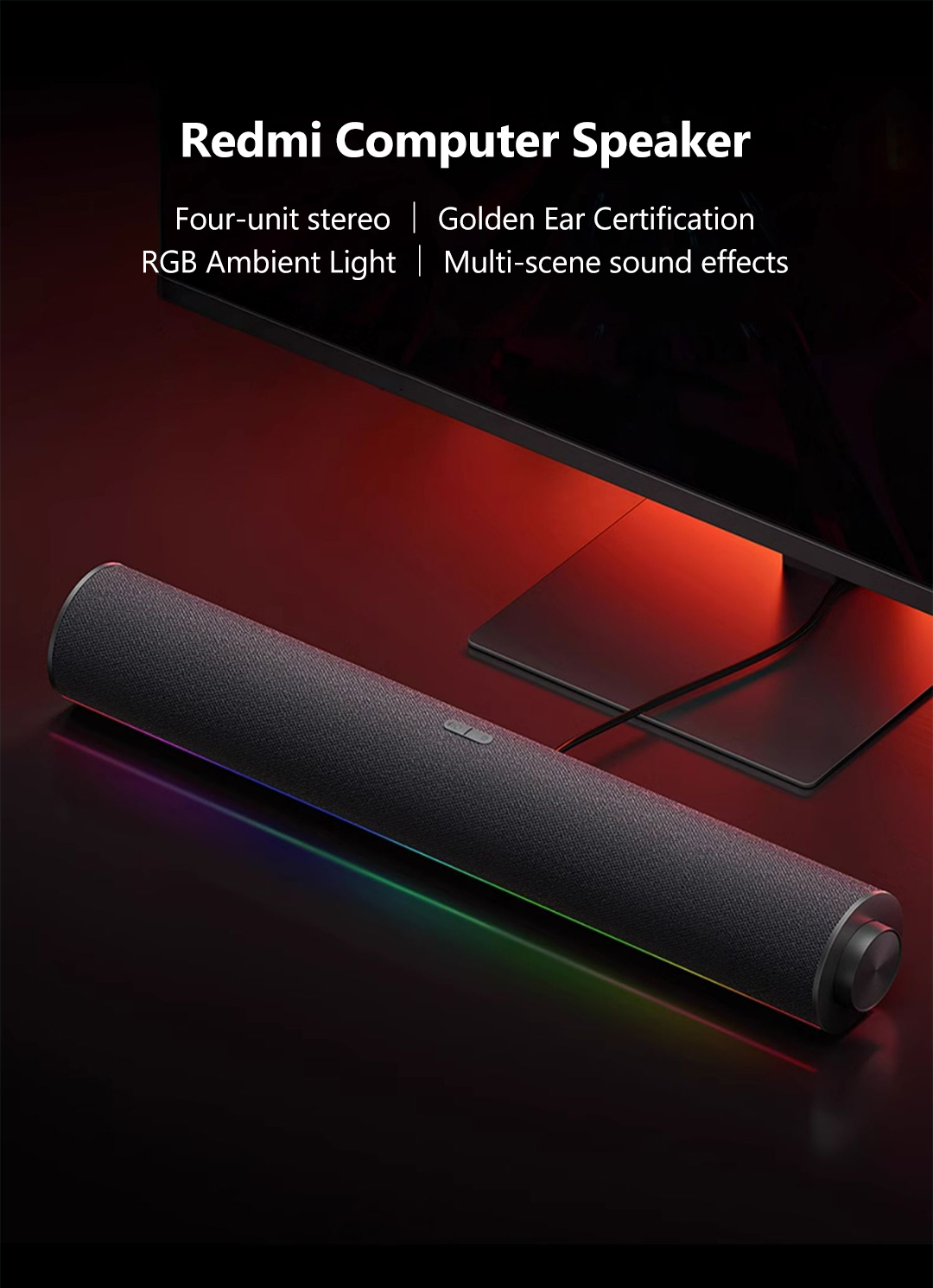 Xiaomi Redmi Loa Bluetooth Máy Tính Dual Track Với Đèn Khí Quyển RGB ...