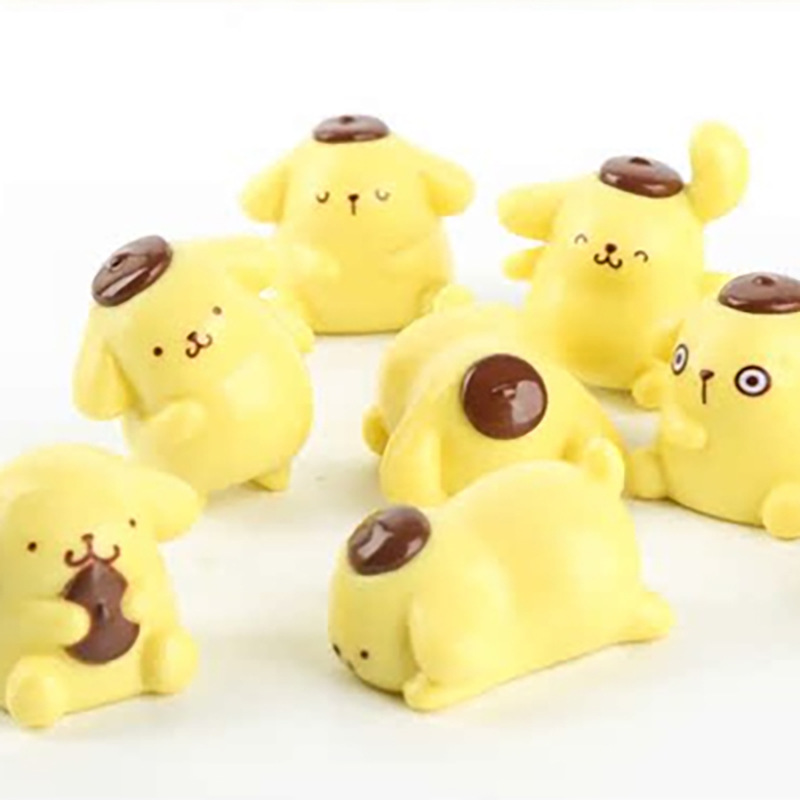 11 Cái / bộ 2-4cm Anime Hình Pom Purin Q Phiên Bản Hoạt Hình PVC Nhân ...