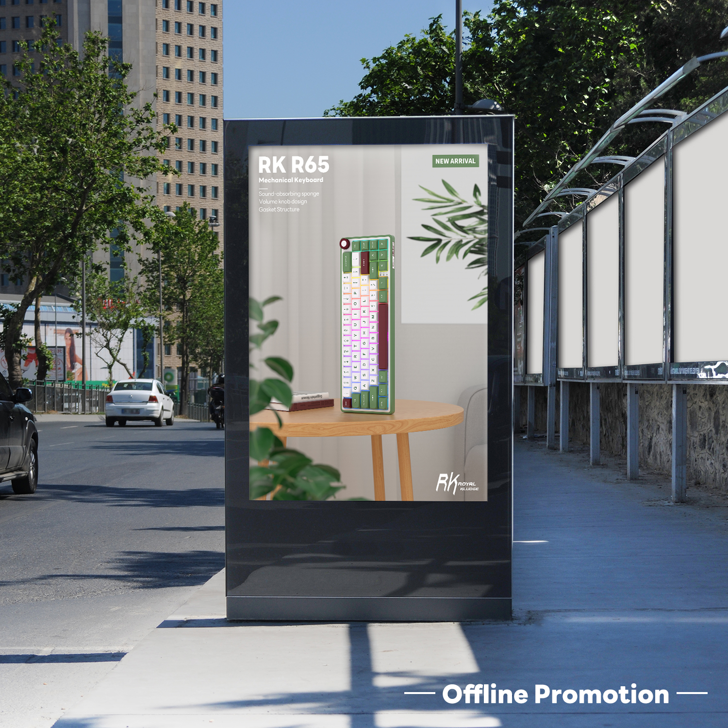 Rk ROYAL KLUDGE RK R65 Gioăng Bàn Phím Cơ Hoán Đổi Nóng Có Dây | Shopee ...