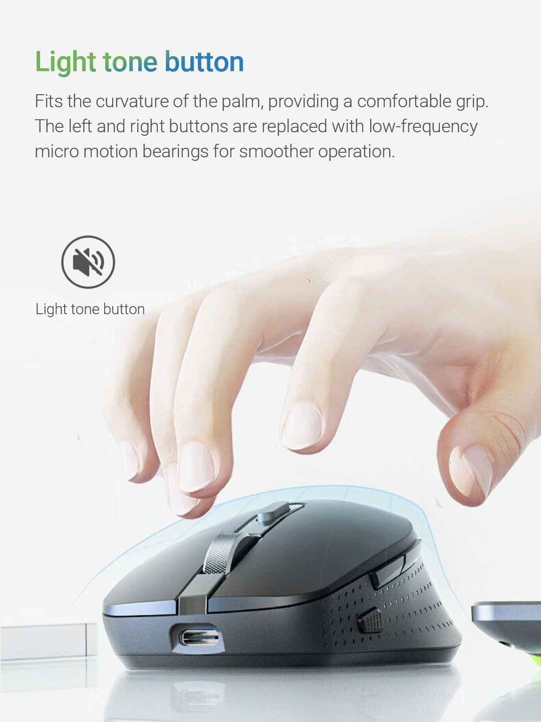 Chuột Bluetooth Không Dây Acer M155 Chế Độ Kép Type-C Thiết Kế Tiện ...