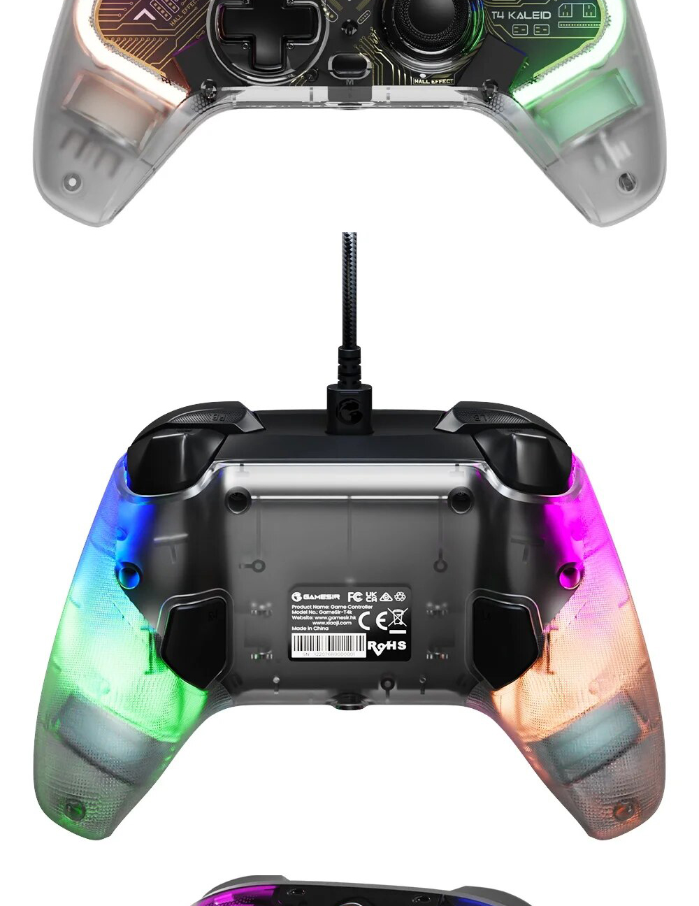 Gamesir T4 Kaleid T4K Bộ điều khiển chơi game Tay cầm chơi game có dây ...
