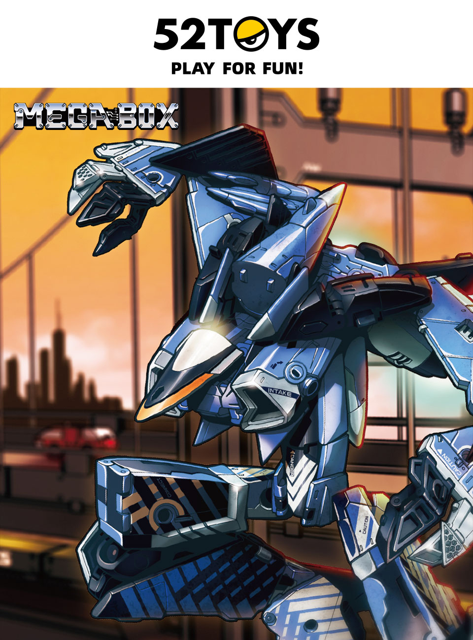 52TOYS Megabox MB-17IE Icarus Elite Mecha Deformation Action Figure ...