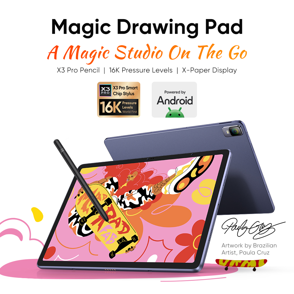 Bảng vẽ XPPen Magic Drawing Pad Màn hình 12,2 inch kèm bút kỹ thuật số ...
