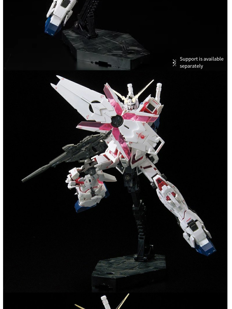 Bandai RG 25 1 / 144 RX-0 Dare Lắp ráp Mô hình Unicorn Gundam Chế độ ...