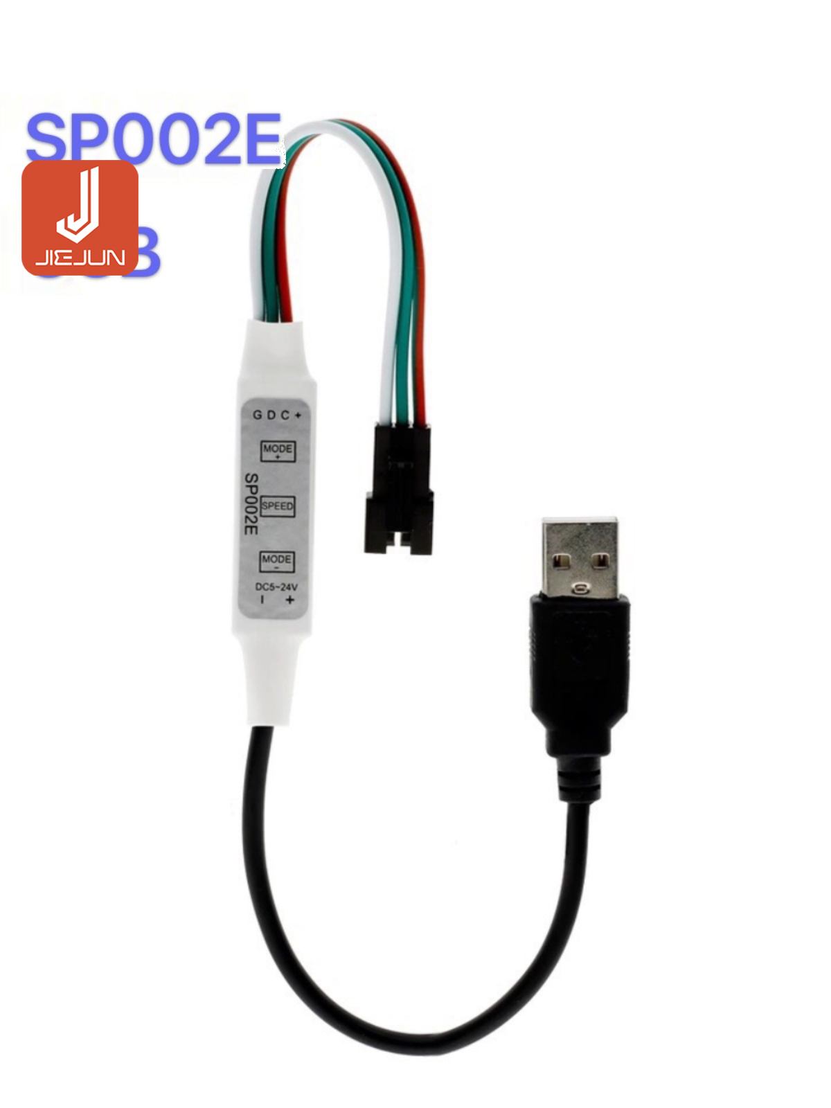 Sp002e Mini 3 nút led Magic Controller 2812B Full Color light với ...