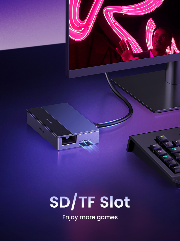 Ugreen 9 trong 1 USB C Docking Station sang HDMI 4K60Hz RJ45 PD100W ...