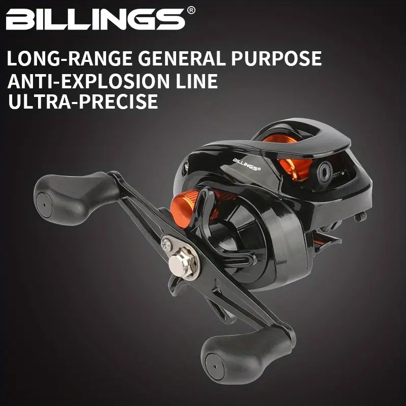 Billings Baitcasting Fishing Reel AS200 Model Fishing Reel 6.3: 1 Tỷ lệ ...