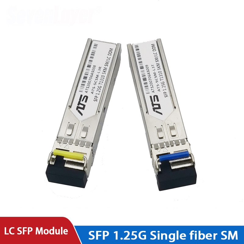 1 Cặp SC / LC 5KM 20KM Gigabit SFP Module BiDi Bộ thu phát thiết bị ...