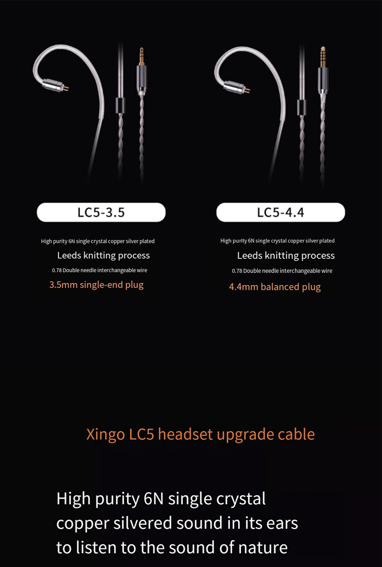 Cáp tai nghe SIMGOT LC5 Cáp chuyển đổi Cáp nâng cấp 4.4mm / 3.5mm | Shopee Việt Nam