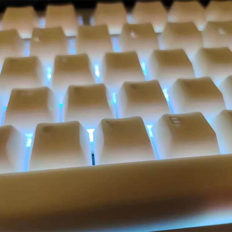 114 Phím Trắng Tròn Trước Keycaps Ice Translucent Cherry Profile Keycap ...