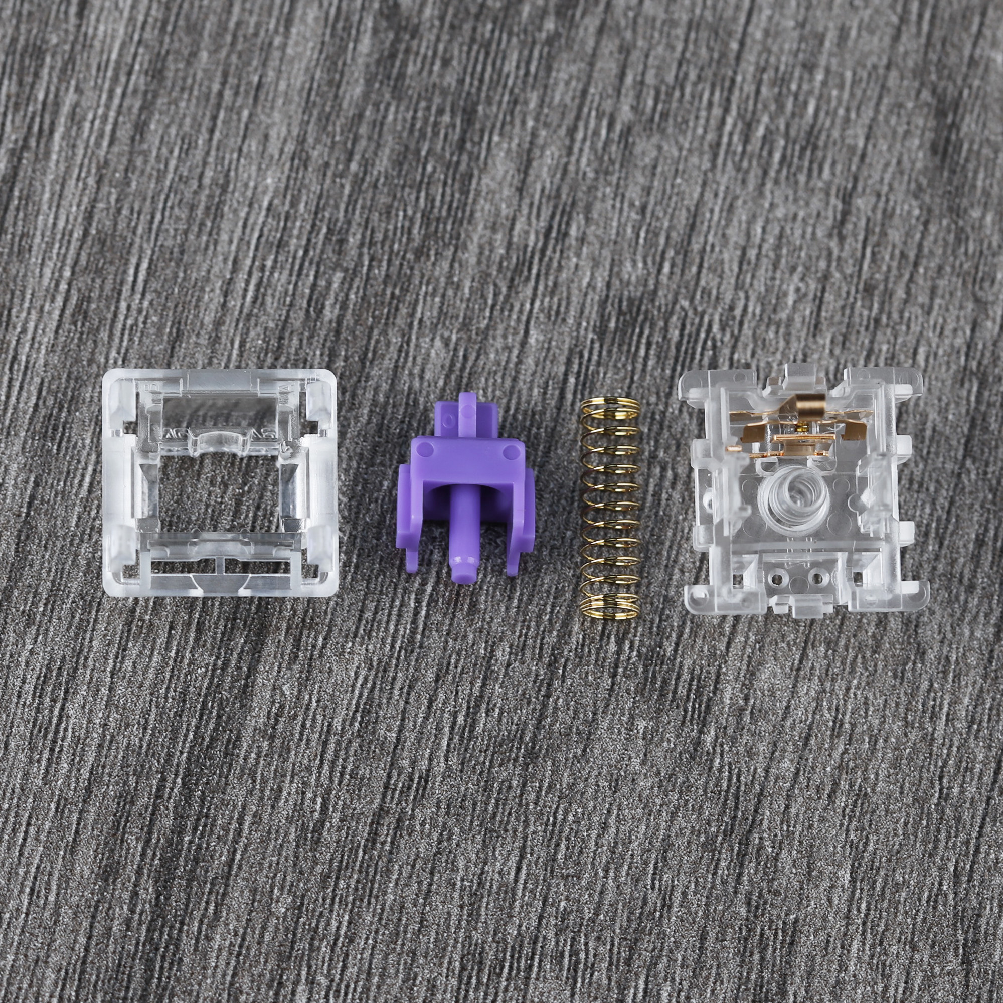10-pack Gateron Zealio V2 Tím Switch Xúc giác 62g 65g 67g 78g 5pin SMD ...