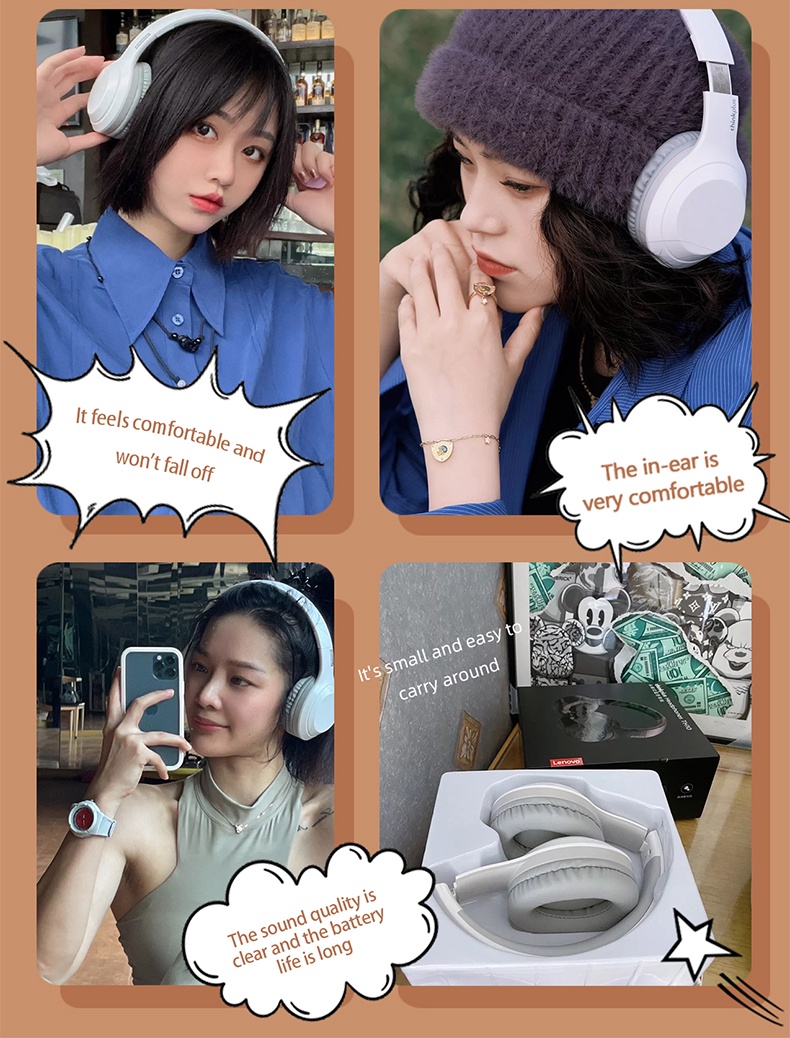 Lenovo Bridio M16 Tai Nghe Bluetooth Chính Hãng Tai Nghe Ko Dây Thiết ...