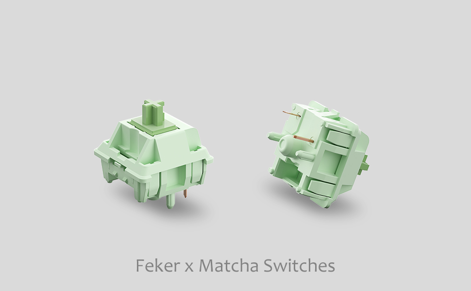 FEKER Matcha Switches Công tắc for Mechanical Keyboard DIY - Linear Keyswitch 5 Pins for ...