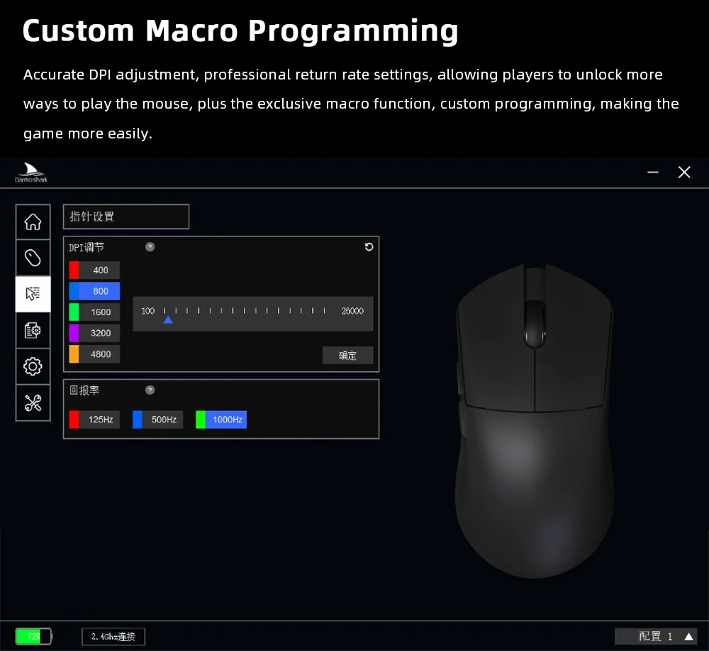Darmoshark M3 Pro Max chuột Gaming Mouse 3 Modes chuột không dây ...