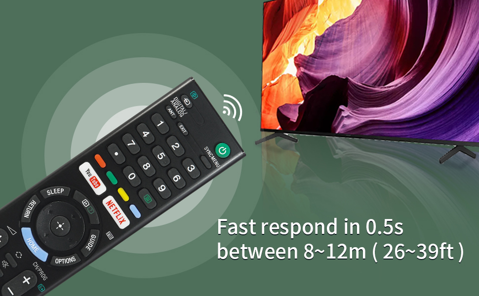 RMT-TX300P Thay thế điều khiển từ xa không có chức năng giọng nói cho ...