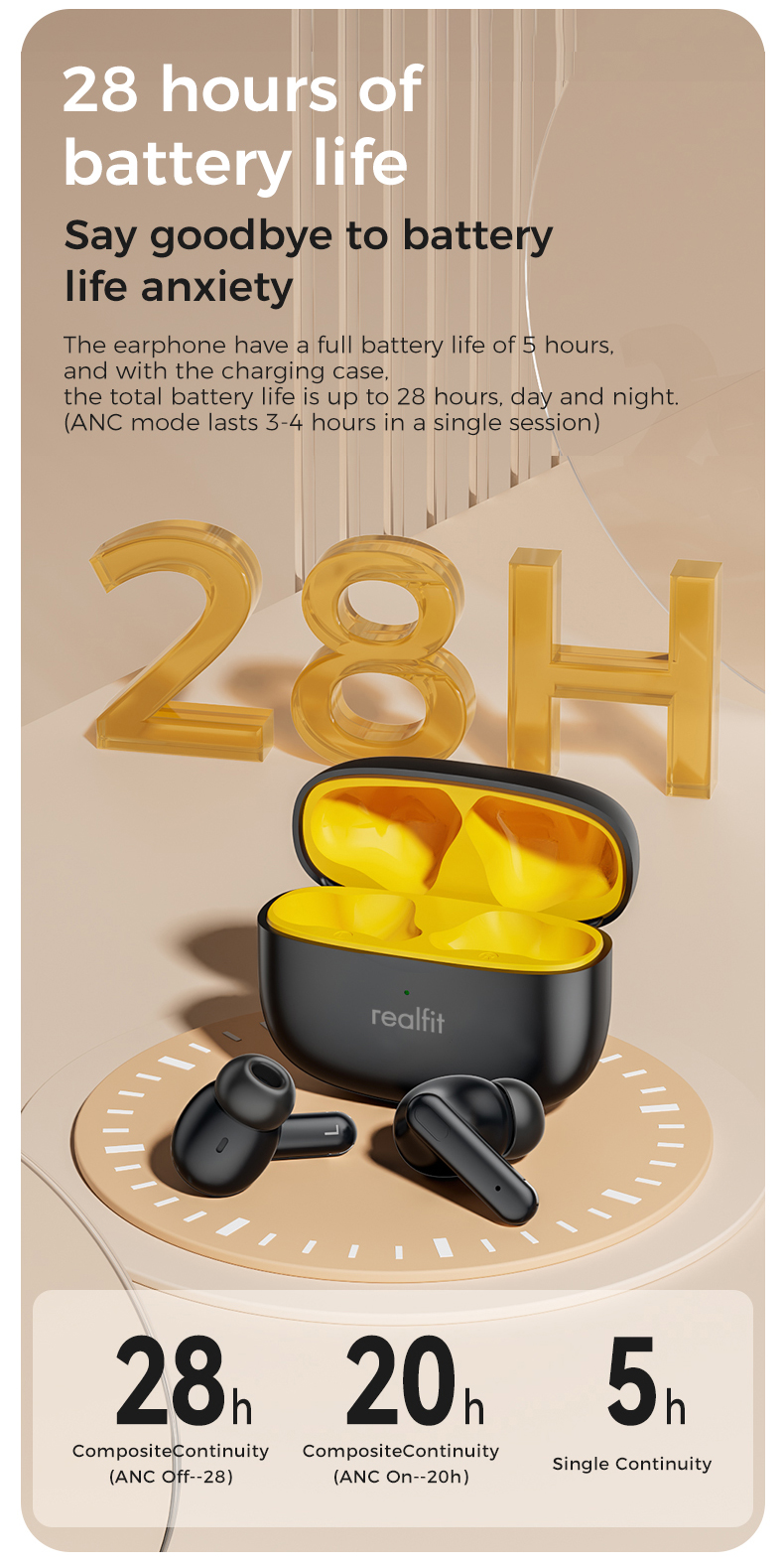 Tai Nghe Bluetooth Realfit F3 Tai Nghe Thể Thao Khử Tiếng Ồn -38db 360 ...