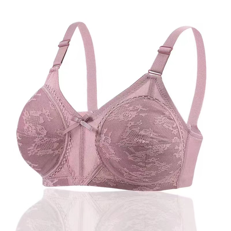 Áo ngực cỡ lớn 38-46 Cup C D Plus Size Full Cup Không xốp Áo lót mềm ...