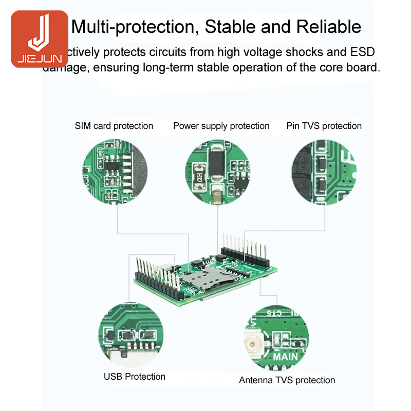 Simcom A7672S A7672S-FASE Bảng lõi phát triển LTE CAT1 + 4G + 2G ...