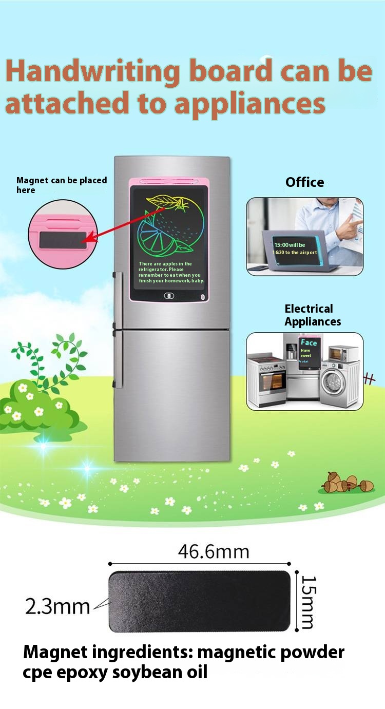 Máy tính bảng viết LCD cho trẻ em, Bảng vẽ đầy màu sắc 8,5 / 10 / 12 Inch dành cho trẻ mới biết ...