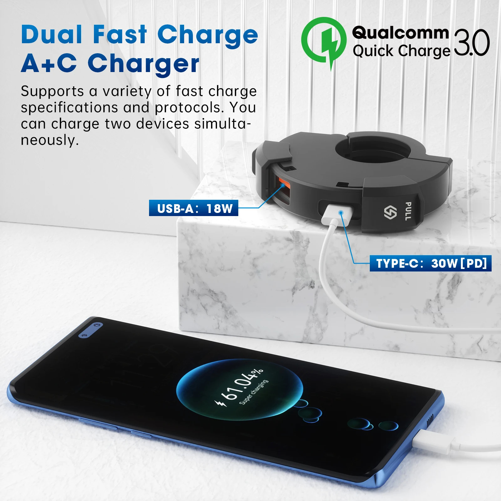 Đa Năng QC3.0 Xe Máy Sạc USB 48W USB-C Bộ Chuyển Đổi Nguồn Chống Nước ...
