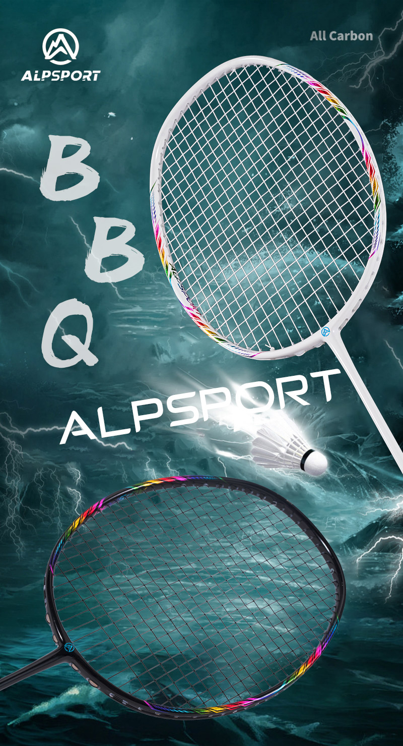 ALPSPORT Vợt Cầu Lông ALP BBQ2.0 8U G5 65g 100% Sợi Carbon Siêu Nhẹ ...
