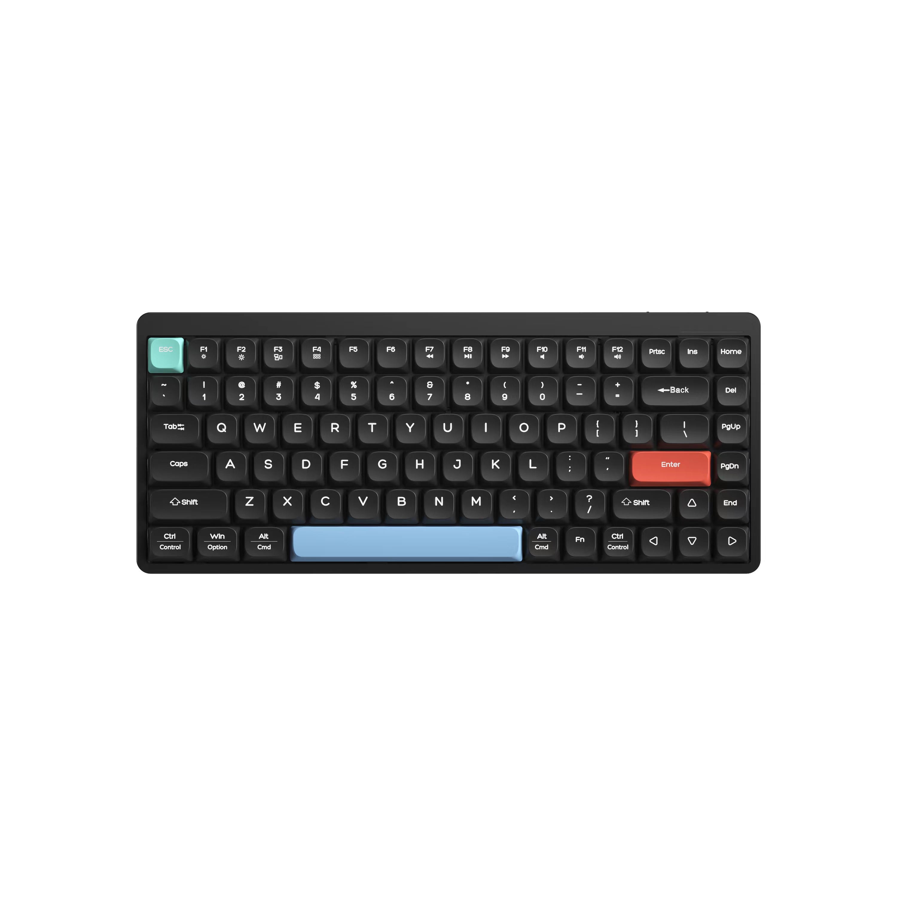 YK84 bàn phím cơ Low Profile Mechanical Keyboard 84 Keys 2.4G Bluetooth ...