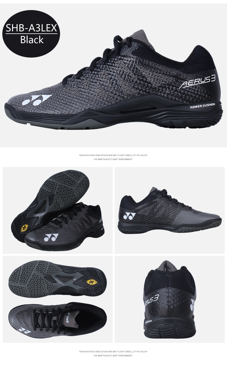 Phong cách mới yonex AERUS 3 POWER CUSHION 1: 1 GIÀY BADMINTON Chạy bộ ...