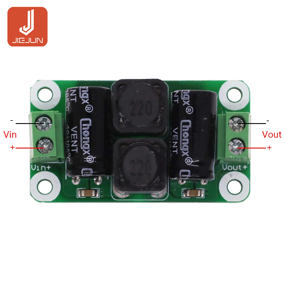 Bảng lọc nguồn DC 0-25V / 0-50V 2A / 3A / 4A Class D Bộ khuếch đại công suất Mô-đun ngăn chặn ...