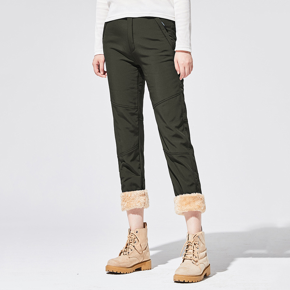 M-6xl Quần Nữ Lông Cừu Mùa Đông Quần Chống Thấm Nước Đi Bộ Đường Dài ...